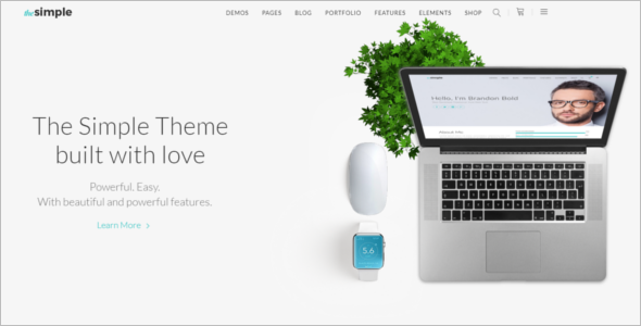 36+ Responsive Simple Website Templates Free Website Themes