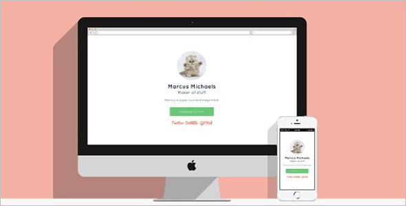 46+ Best Personal Website Templates Free Themes | Creativetemplate