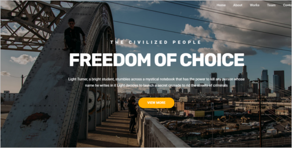 40+ Responsive Portfolio Website Templates Free Themes