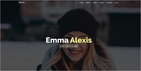 40+ Responsive Portfolio Website Templates Free Themes
