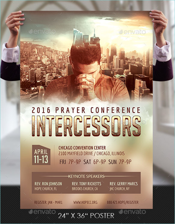 31+ Church Conference Poster Templates Free Word Designs