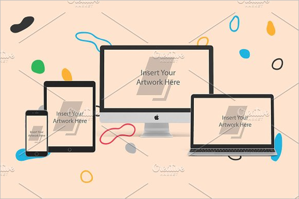 53+ Computer Mockup PSD Templates Free Mockups Designs