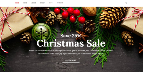 26+ HTML Christmas Website Templates Free Website Themes