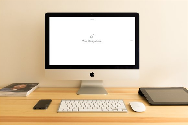 53+ Computer Mockup PSD Templates Free Mockups Designs
