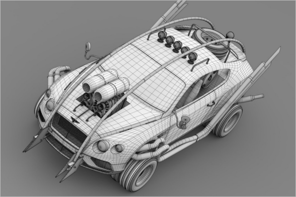 40+ Car 3D Models Free Download | Objects, Designs
