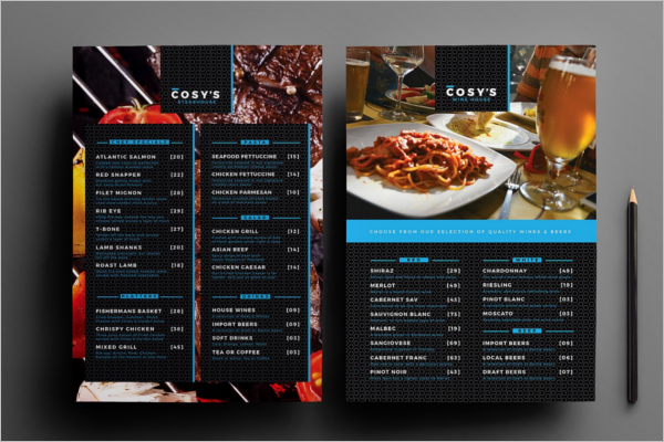 68+ Menu Card Templates Free PSD, Word, Illustrator Designs