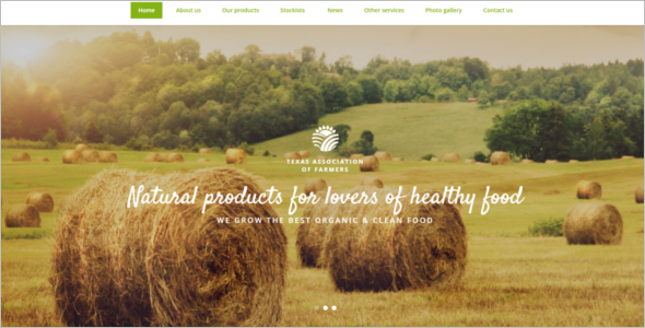 40+ Responsive Agriculture HTML5 Templates Free Website Themes