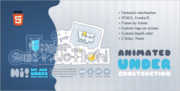 23+ Responsive Animated HTML5 Templates Free Website Themes