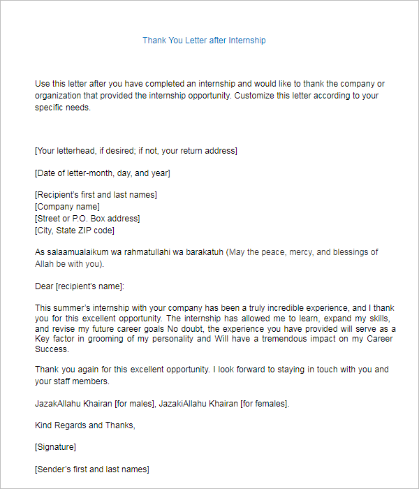 17+ Best Interview Thank You Note Templates Free Examples