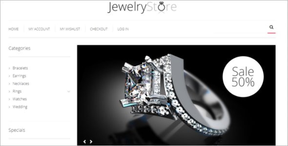 23+ Responsive Jewellery HTML5 Templates Free Website Themes