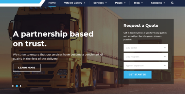 28+ Best Logistics HTML5 Templates Free Website Themes