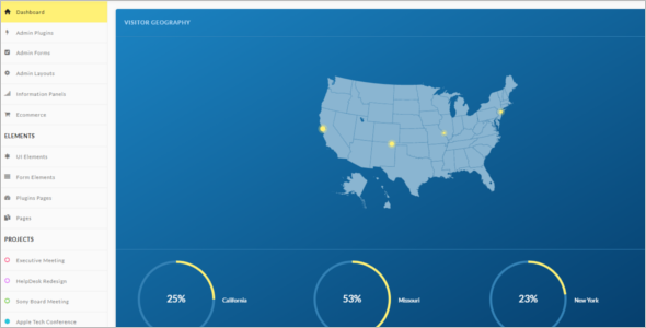 53+ Best Admin HTML5 Templates Free Website Themes