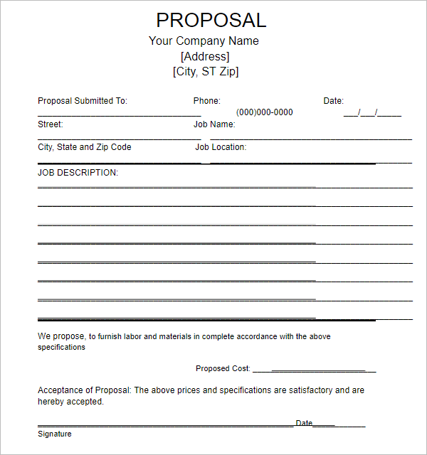 27+ Research Proposal Templates Free Word, PDF Format Examples