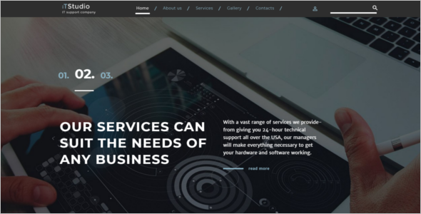 25+ Technology HTML5 Templates Free Website Themes