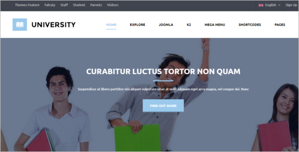 30+ University Joomla Templates Free Website Themes | Creativetemplate