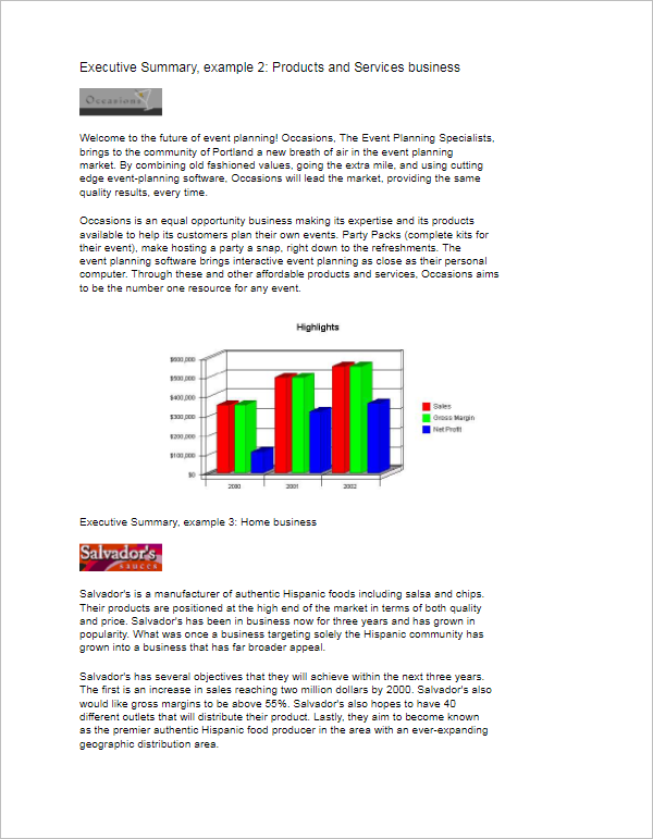 32+ Executive Summary Templates Free Word, PPT, PDF Formats