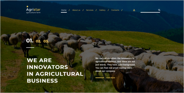 40+ Responsive Agriculture HTML5 Templates Free Website Themes