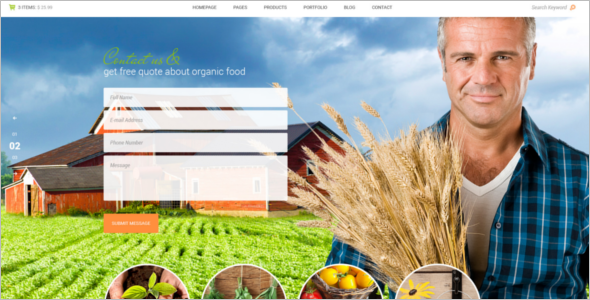 40+ Responsive Agriculture HTML5 Templates Free Website Themes