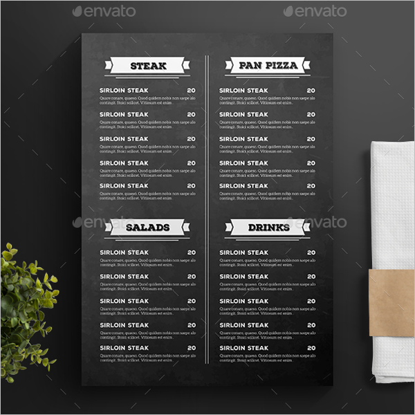 68+ Menu Card Templates Free PSD, Word, Illustrator Designs