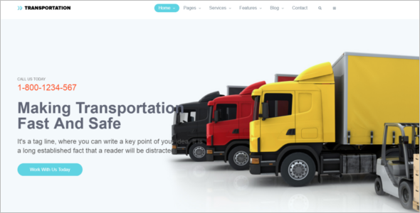 28+ Best Logistics HTML5 Templates Free Website Themes