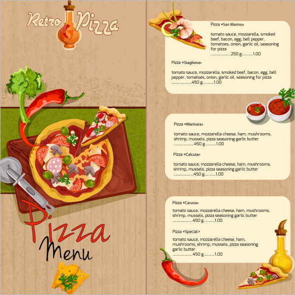 68+ Menu Card Templates Free PSD, Word, Illustrator Designs