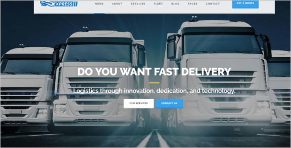 28+ Best Logistics HTML5 Templates Free Website Themes