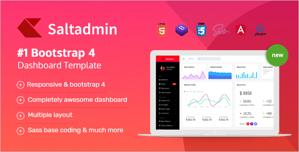 53+ Best Admin HTML5 Templates Free Website Themes
