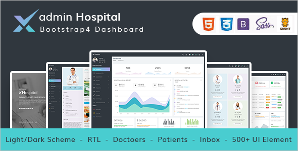 53+ Best Admin HTML5 Templates Free Website Themes