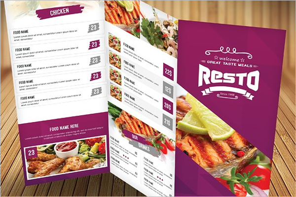 68+ Menu Card Templates Free PSD, Word, Illustrator Designs