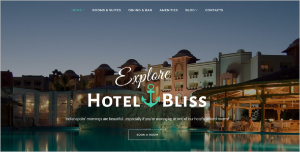 40+ Best Hotel HTML5 Templates Free Website Themes