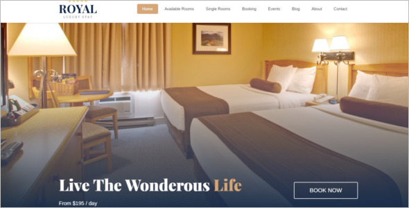 40+ Best Hotel HTML5 Templates Free Website Themes
