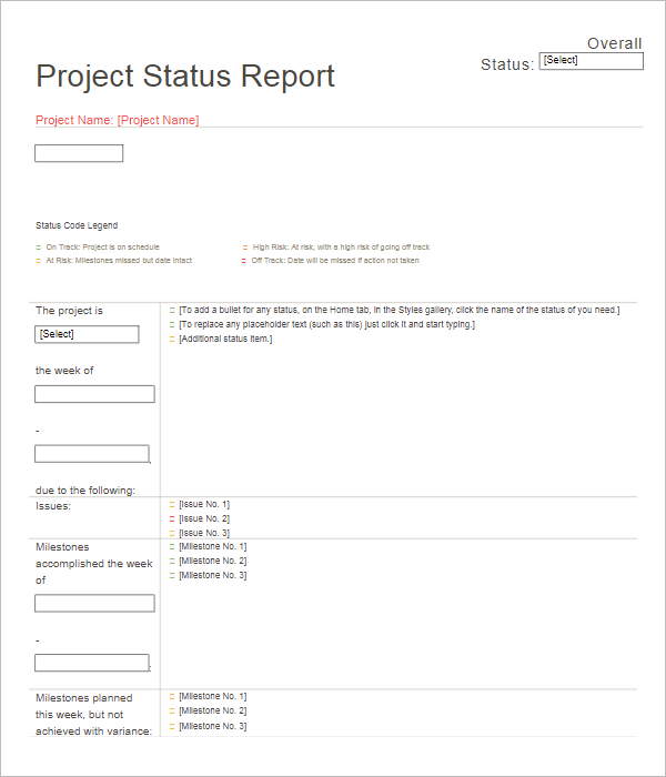 23+ Project Report Templates Free Word, PDF, PPT, Excel Samples