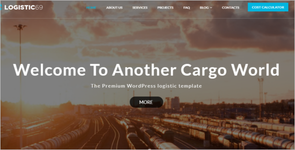 28+ Best Logistics HTML5 Templates Free Website Themes