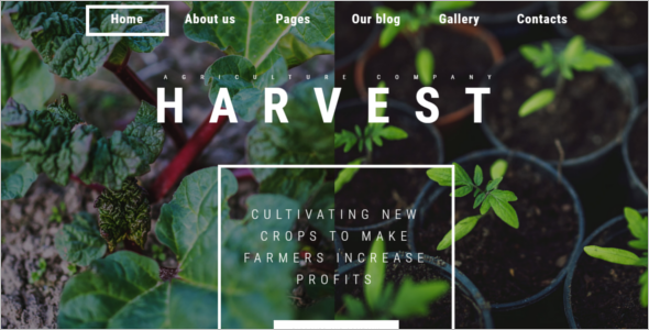 40+ Responsive Agriculture HTML5 Templates Free Website Themes