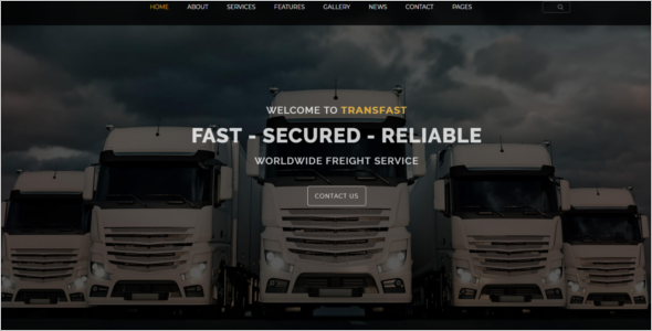 28+ Best Logistics HTML5 Templates Free Website Themes