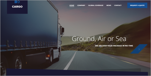 28+ Best Logistics HTML5 Templates Free Website Themes