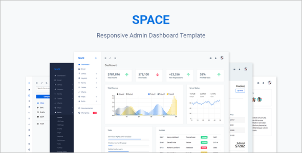 53+ Best Admin HTML5 Templates Free Website Themes