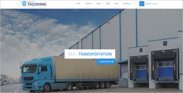 28+ Best Logistics HTML5 Templates Free Website Themes