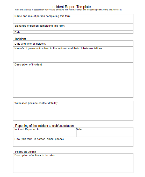 26+ Word Report Templates Free Samples Download