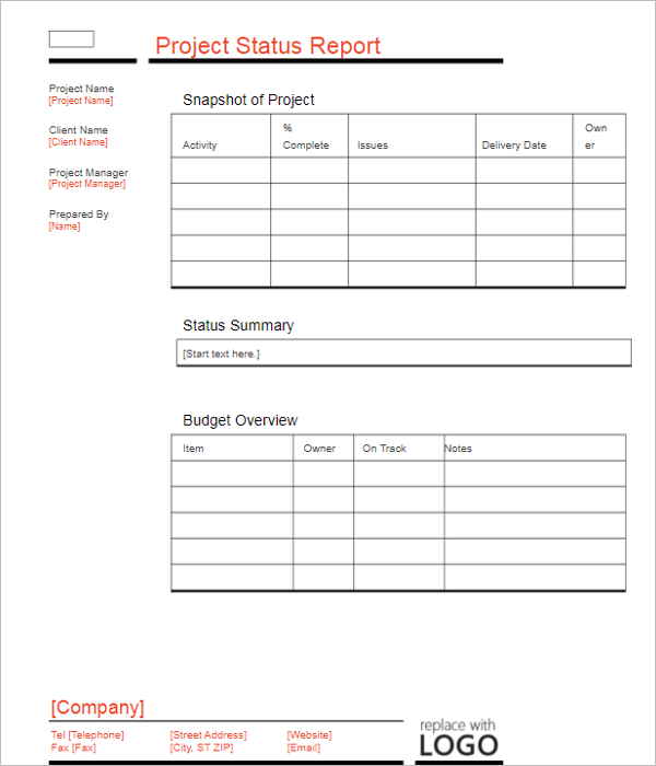 23+ Project Report Templates Free Word, PDF, PPT, Excel Samples