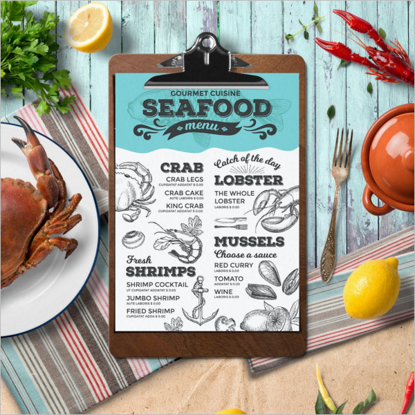 68+ Menu Card Templates Free PSD, Word, Illustrator Designs
