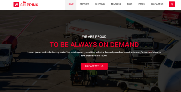 28+ Best Logistics HTML5 Templates Free Website Themes