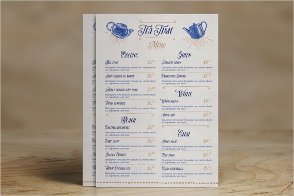 68+ Menu Card Templates Free PSD, Word, Illustrator Designs