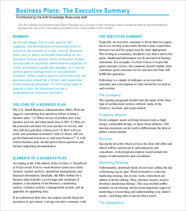 32+ Executive Summary Templates Free Word, PPT, PDF Formats