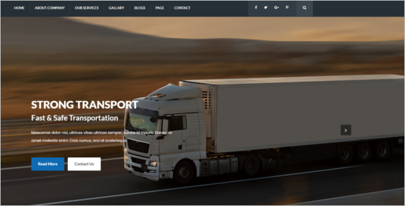 28+ Best Logistics HTML5 Templates Free Website Themes