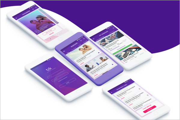 50+ Android App Design Templates Free PSD Download