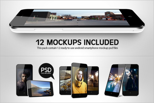 50+ Android App Design Templates Free PSD Download