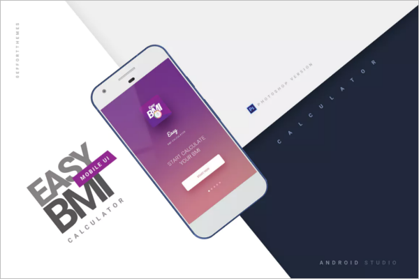 50+ Android App Design Templates Free PSD Download