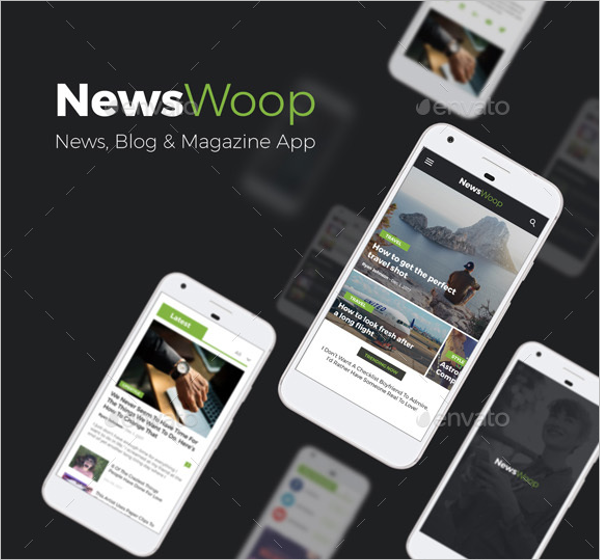 50+ Android App Design Templates Free PSD Download