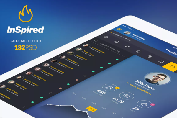 50+ Android App Design Templates Free PSD Download
